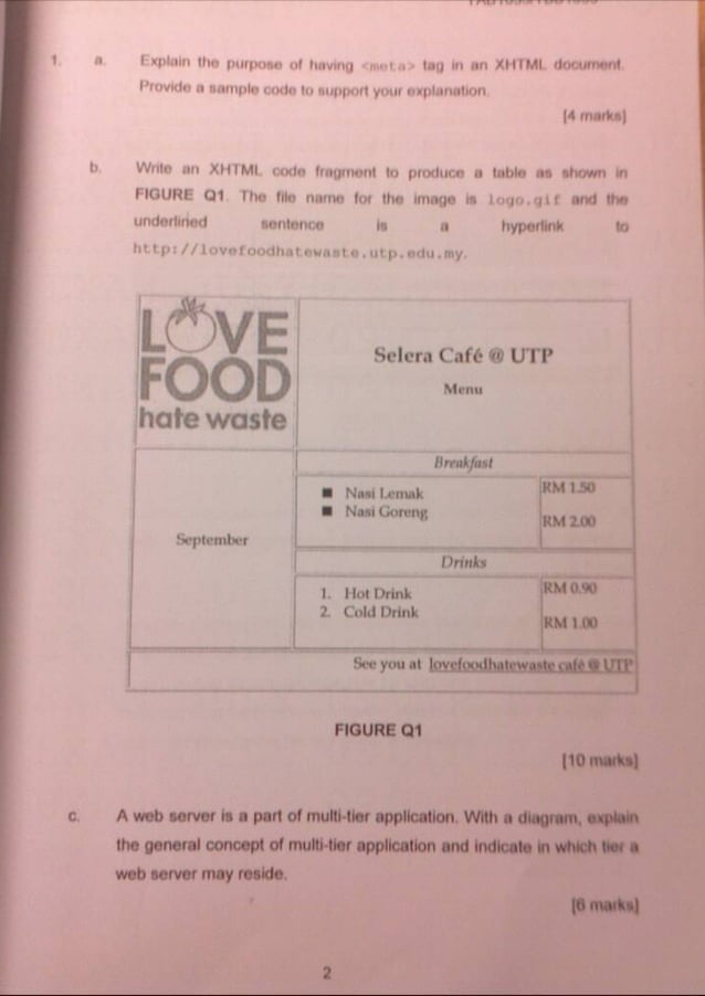 Final Paper UTP Web Development Application July 2009 | PDF