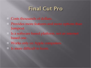 Final Jumpcut Presentation | PPT