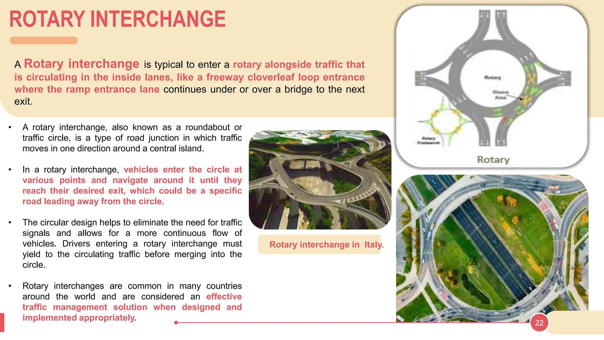 Road Junctions - Transportation Planning | PPTX