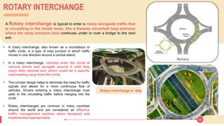 Road Junctions - Transportation Planning | PPTX