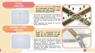 Road Junctions - Transportation Planning | PPTX