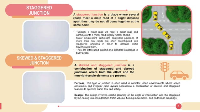 Road Junctions - Transportation Planning | PPTX | Auto Safety | Automotive