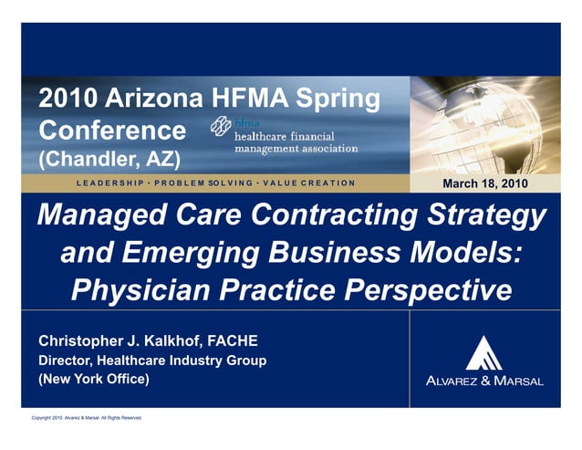 Managed Care Contracting Strategy | PDF | Business | Business and Finance