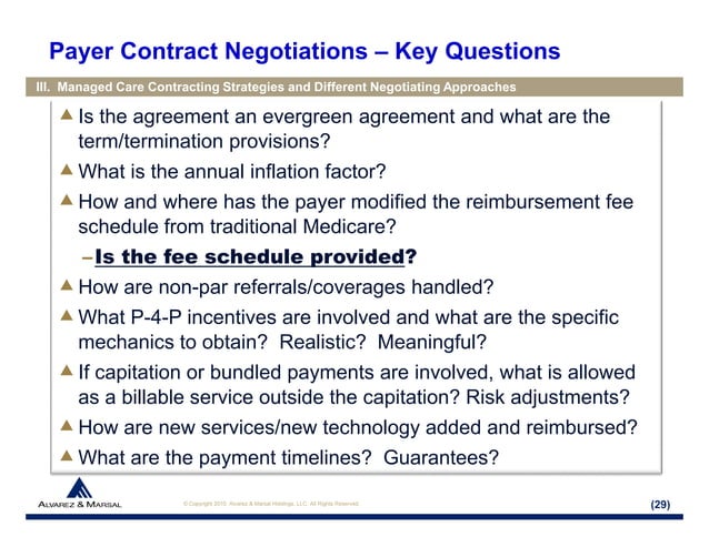 Managed Care Contracting Strategy | PDF | Business | Business and Finance