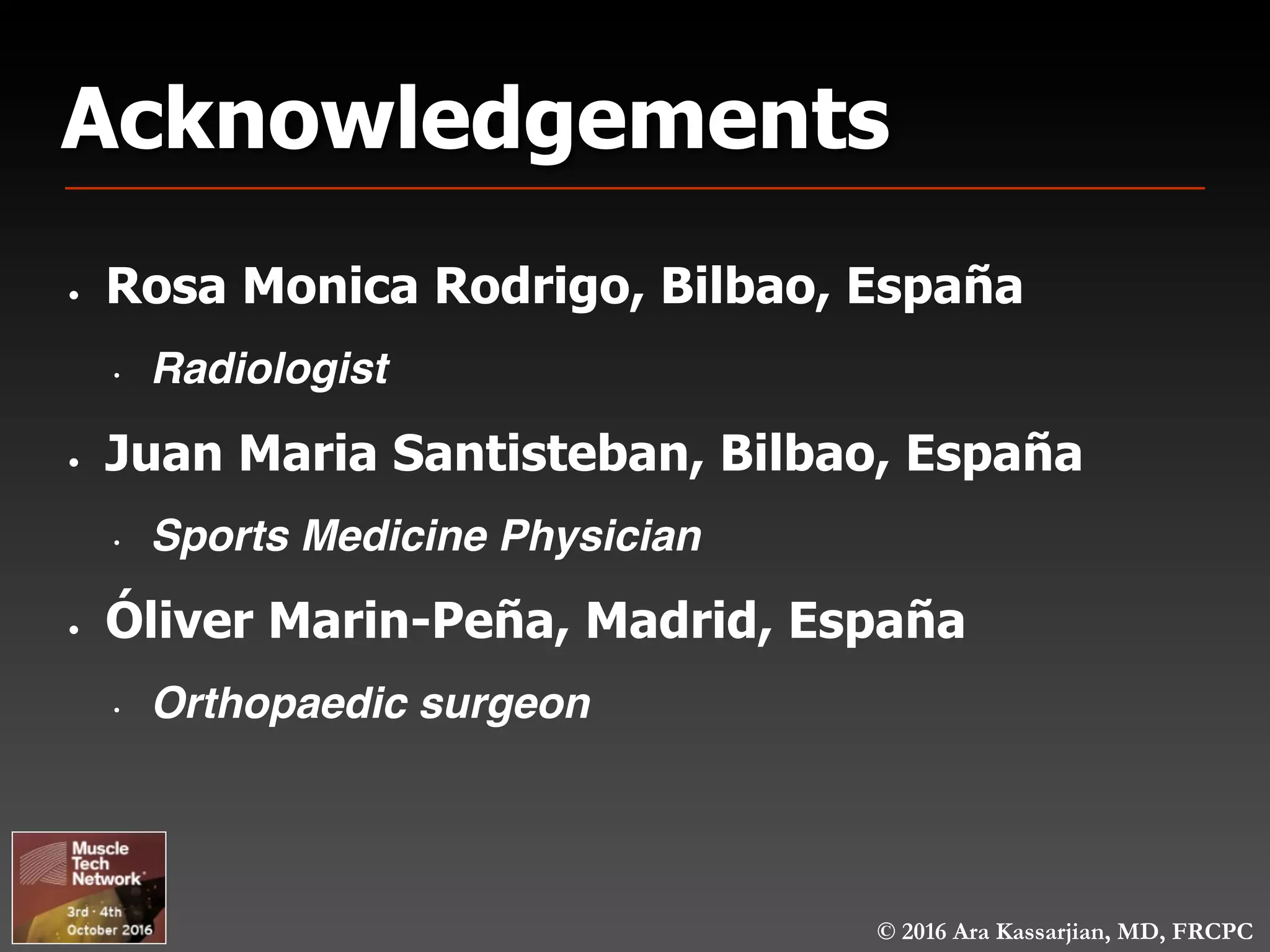 Ara Kassarjian: MRI of the Rectus Femoris - PRP | PPTX