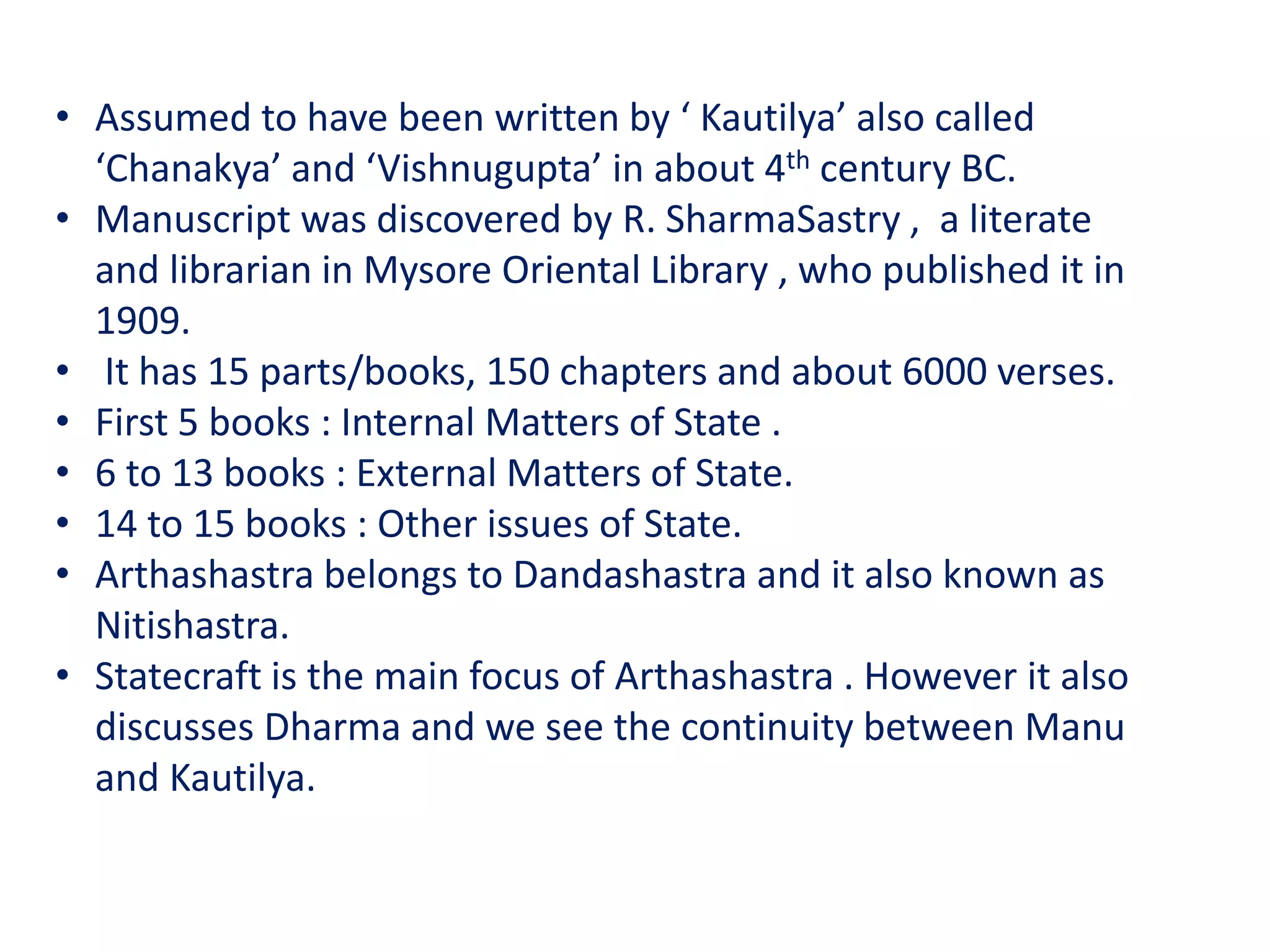 kautilya | PPTX