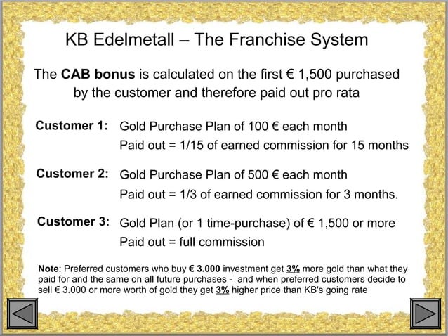Final Kb Gold Power Point Overview Bsc Oo | PDF