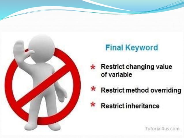 Final keyword in java | PPTX