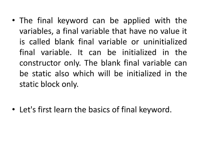 finalkeywordinjava abstract,interface,implementation.-170702034453.ppt