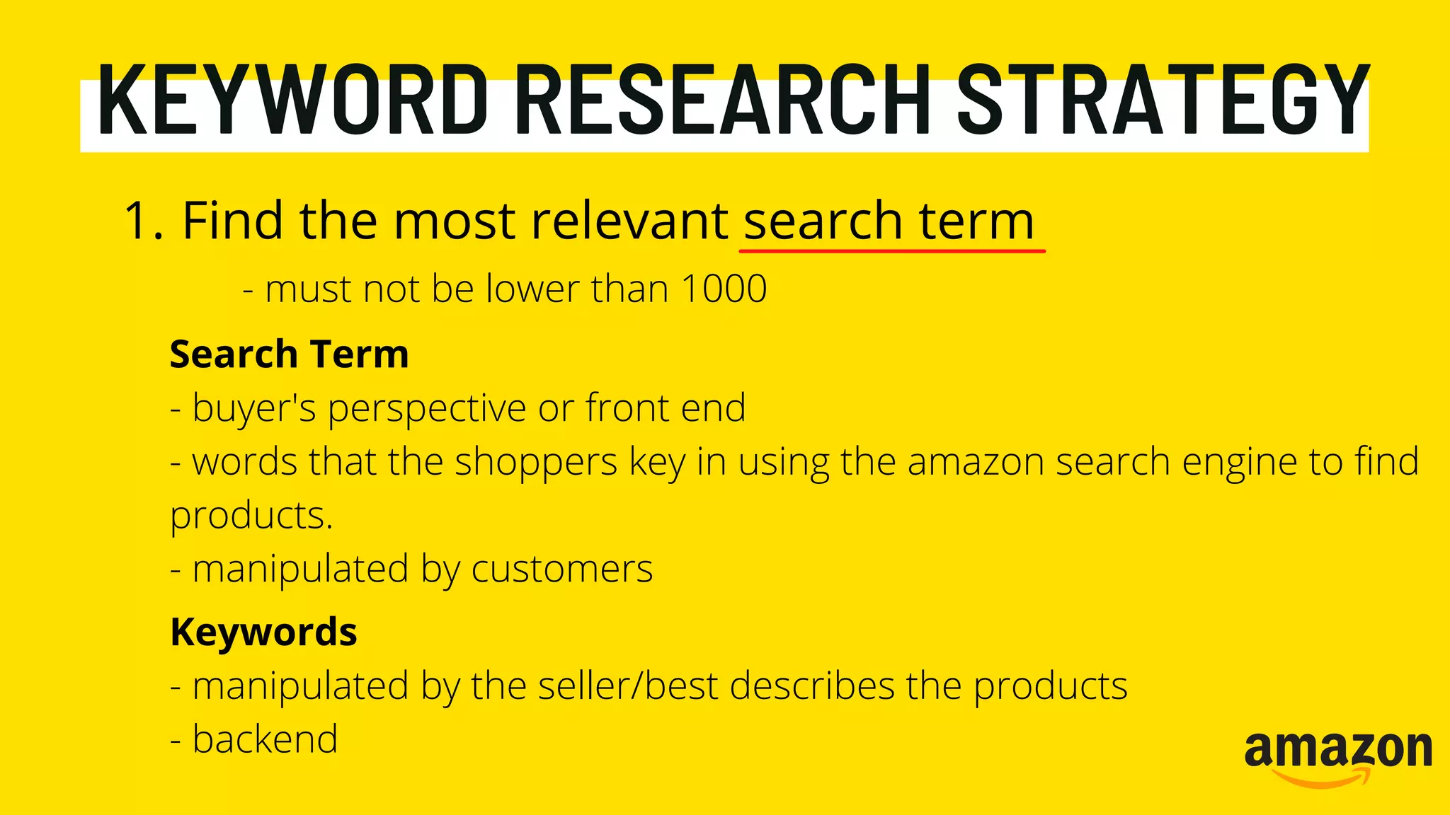 Final keyword research presentation | PPT