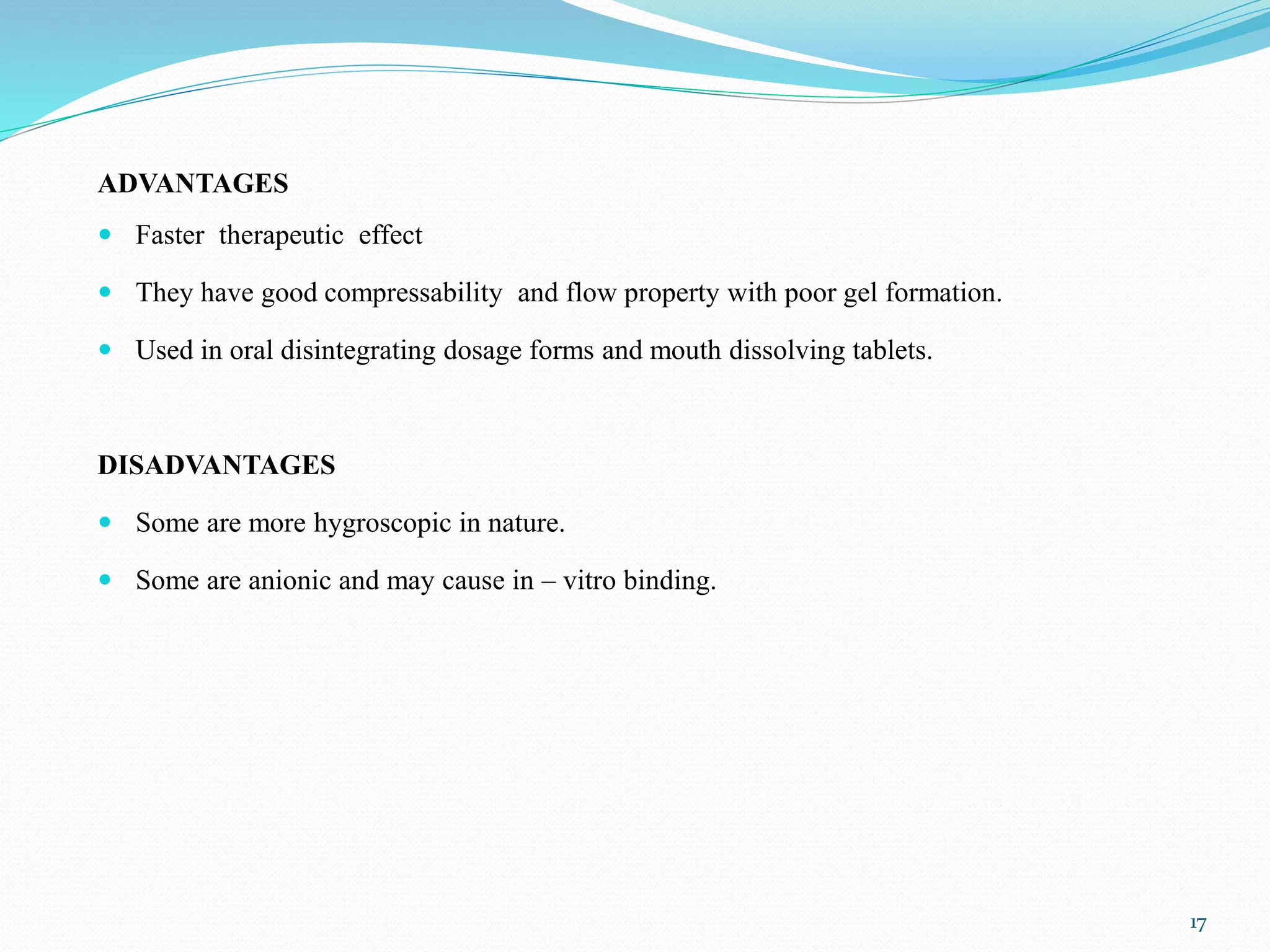 DILUENTS AND DISINTEGRANTS | PPTX