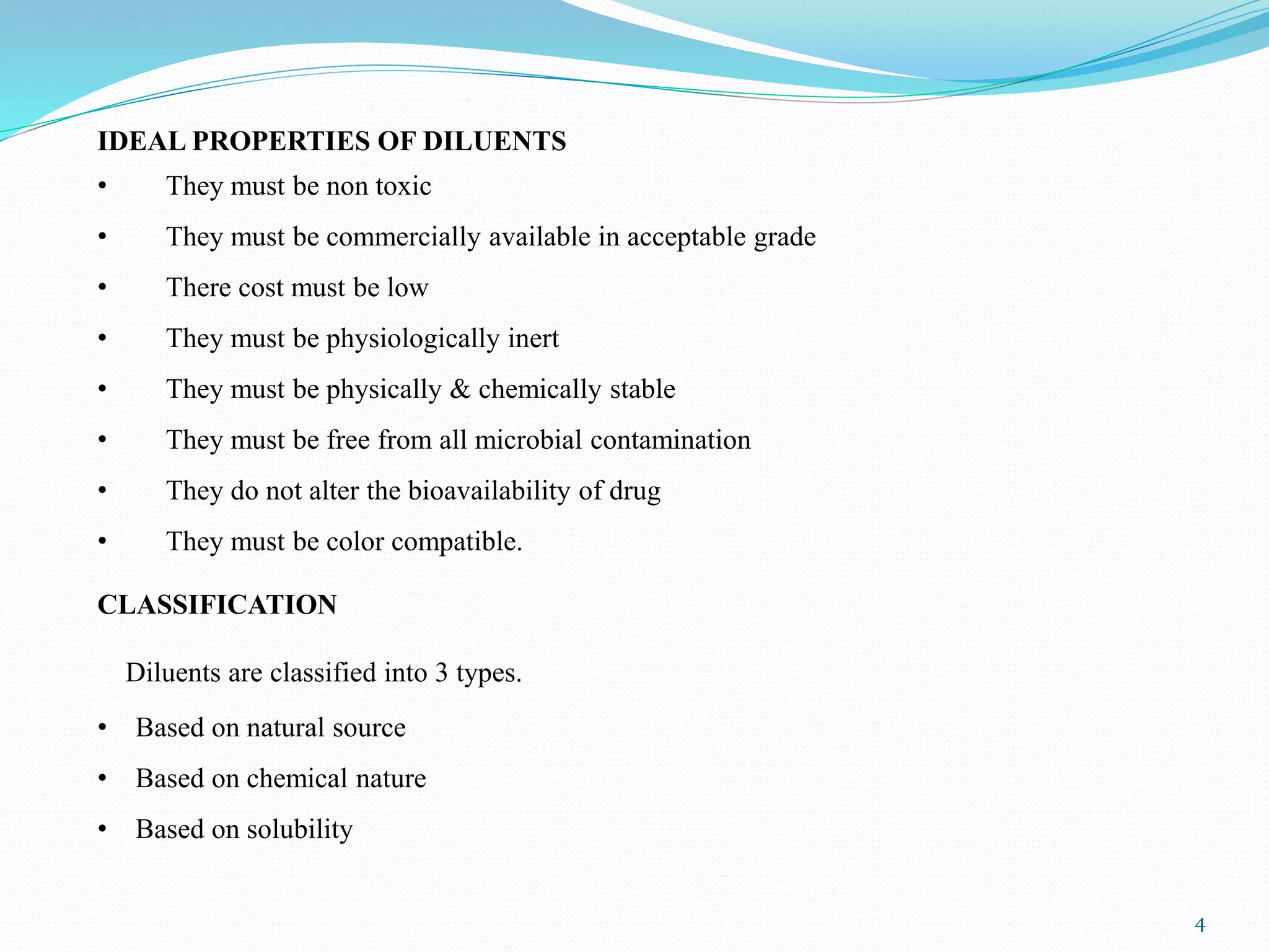 DILUENTS AND DISINTEGRANTS | PPTX