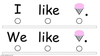 Kindergarten parents teaching kids simple sentences | PDF