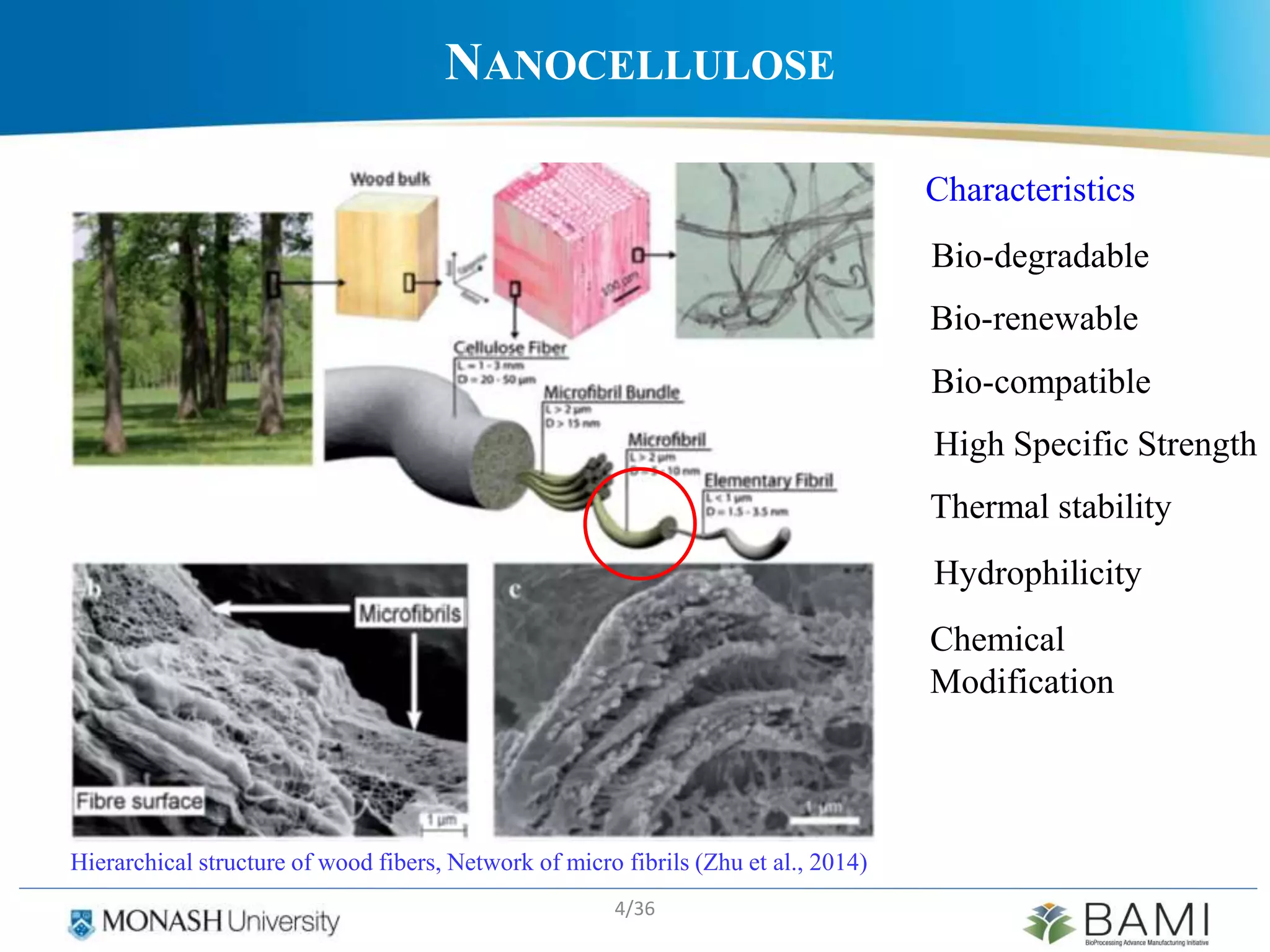 Nanocellulose based functional material using spraying | PPTX