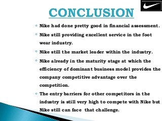 SWOT analysis NIKE | PPT