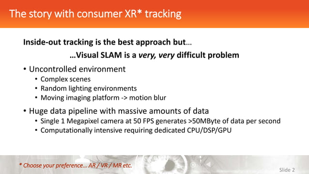 Klony Lieberman (Sixdof Space): Ultra Fast 6DOF Tracking | PPT
