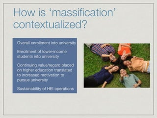 Implications of the K to 12 Education Reform on the Massification of Philippine Higher Education ...