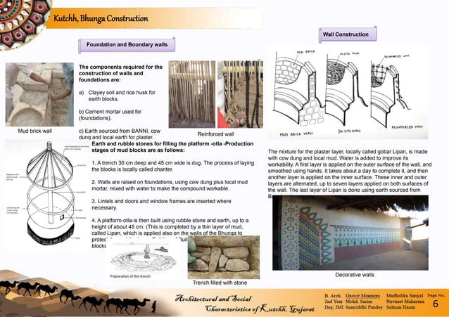 kutchh bhunga architecture | PPTX