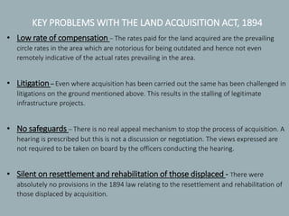 land acquisition act 2013 | PPT