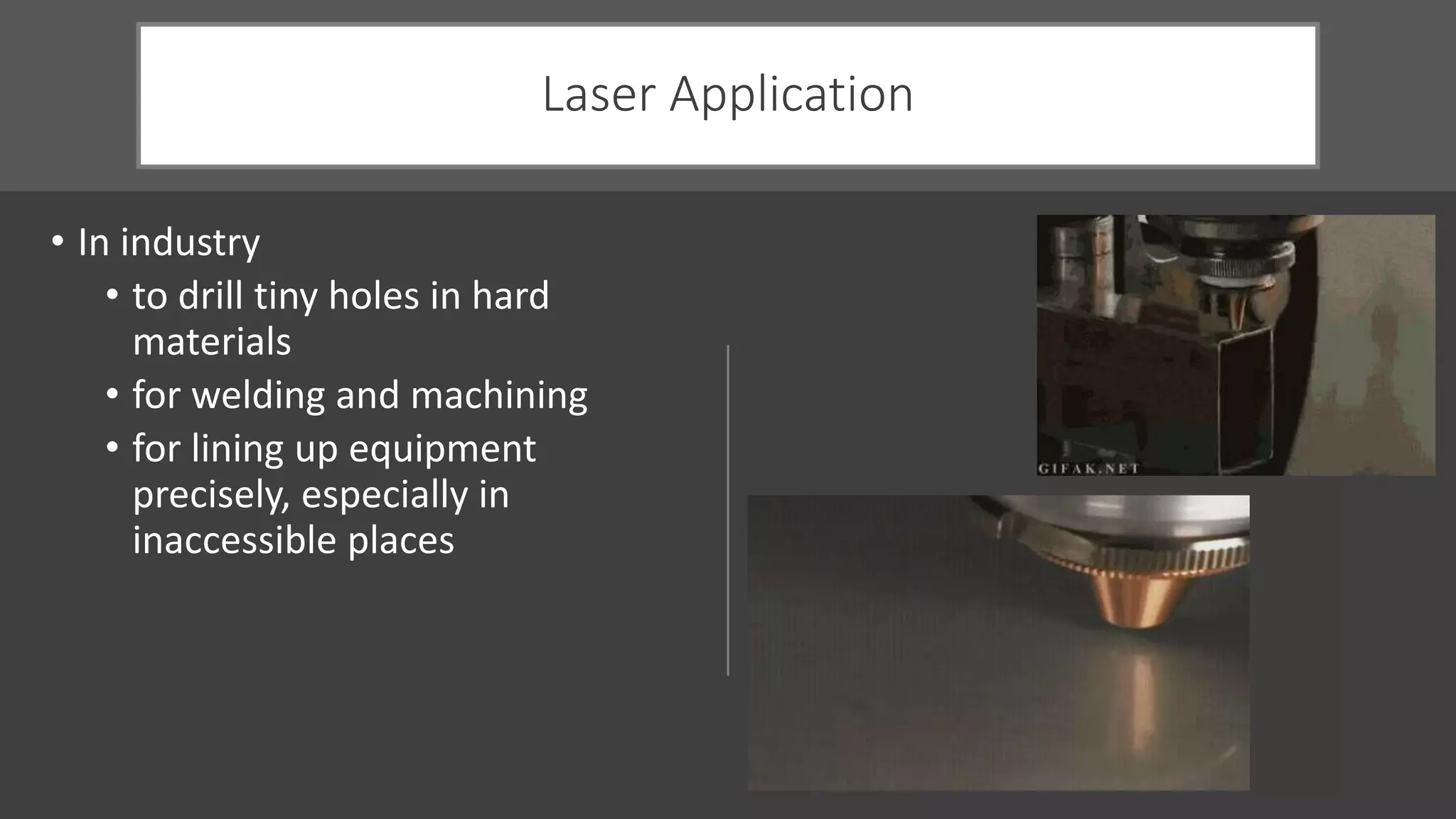 medical application of laser | PPTX
