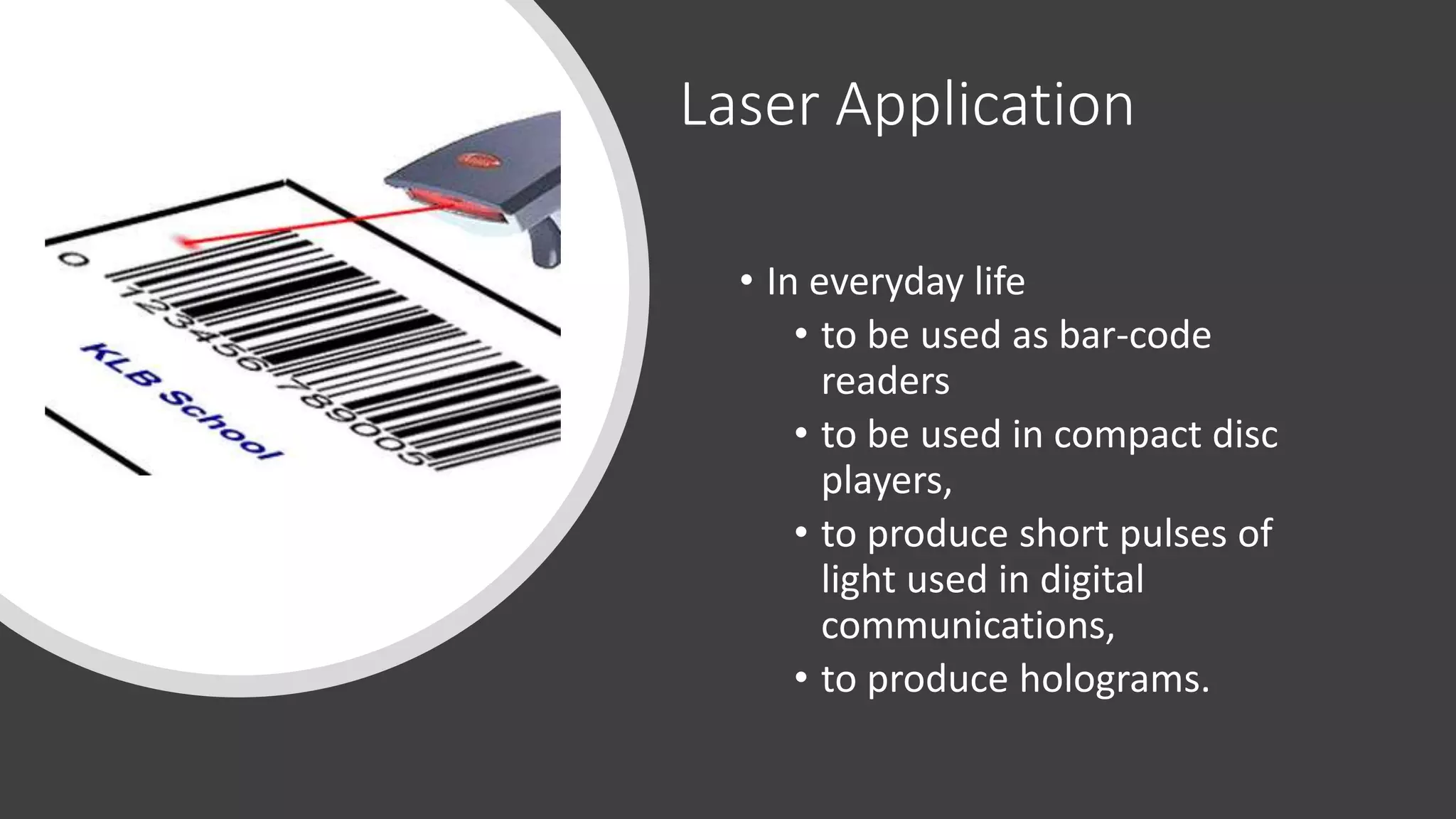 medical application of laser | PPTX
