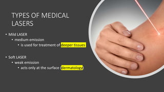 medical application of laser | PPTX