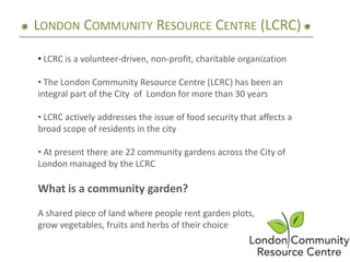 LCRC Presentation | PPTX