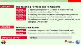 Final LDM2 for Teachers - Orientation.pptx | Educational Assessment | Education