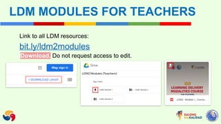 Final LDM2 for Teachers - Orientation.pptx | Educational Assessment ...