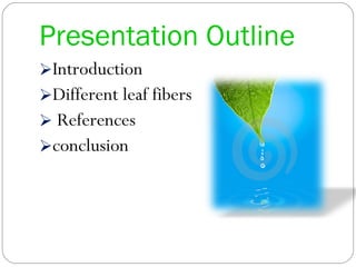 Final leaf processing presantation(2010) | PPT