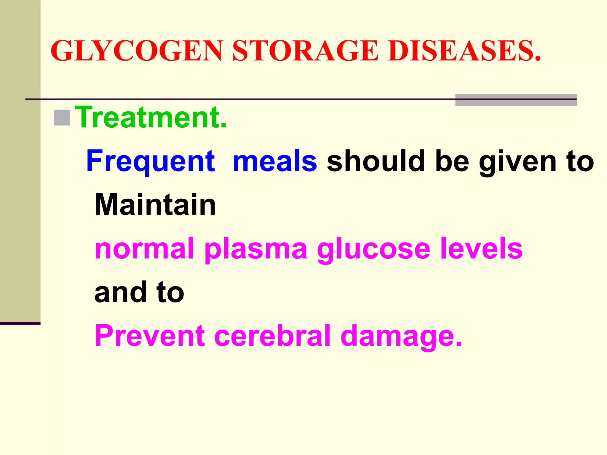 Final Lect 8 Glycogen Storage Diseases Ppt