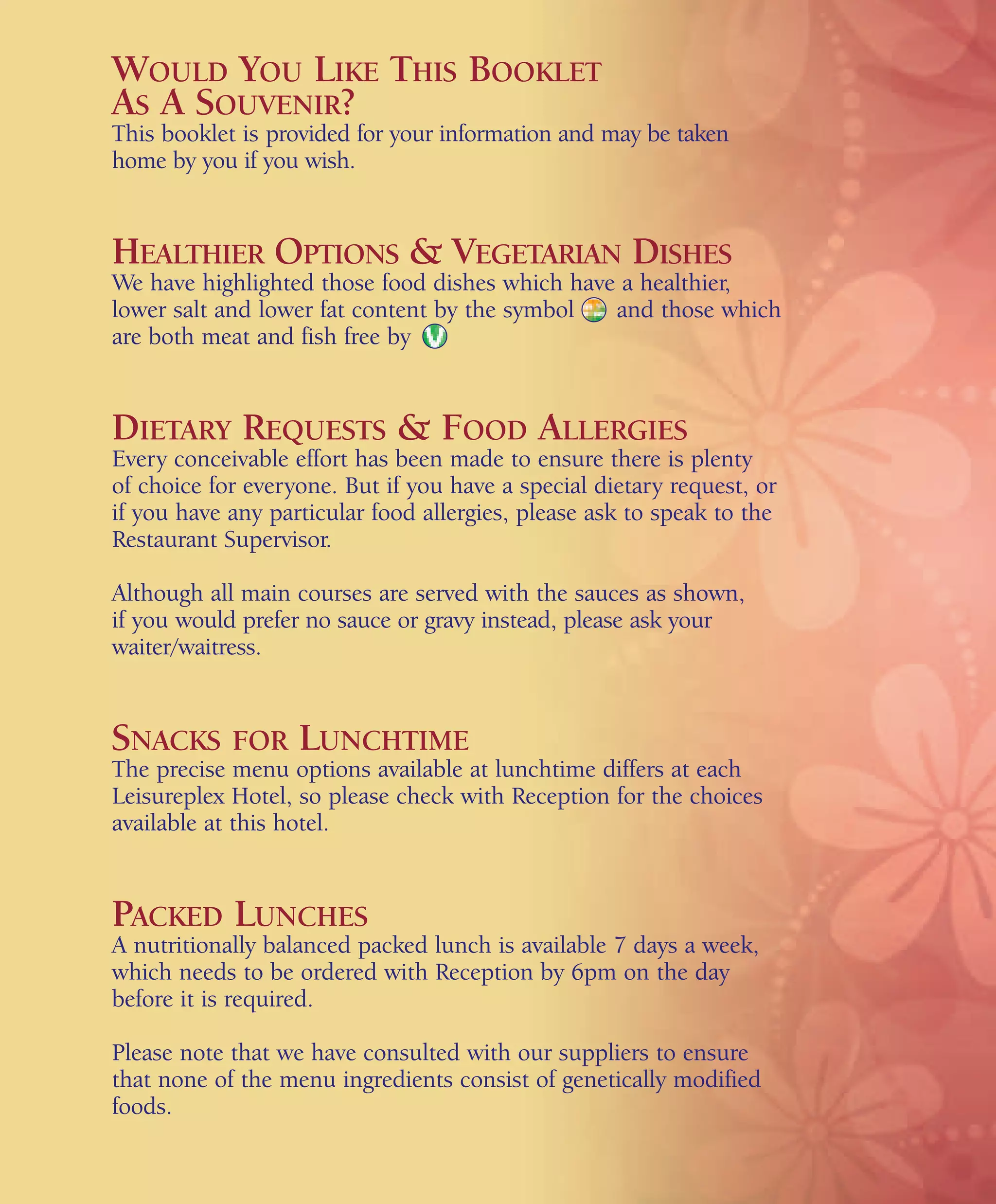 Leisureplex menu | PDF
