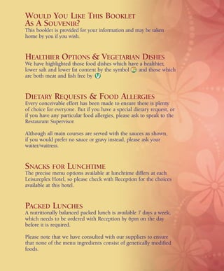 Leisureplex menu | PDF