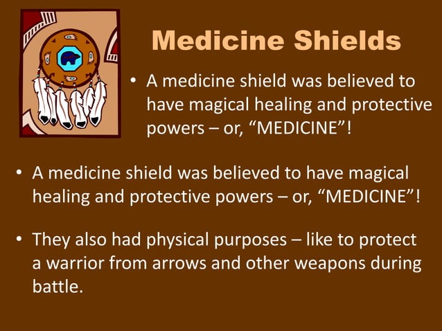 Native American Medicine Shields | PPT