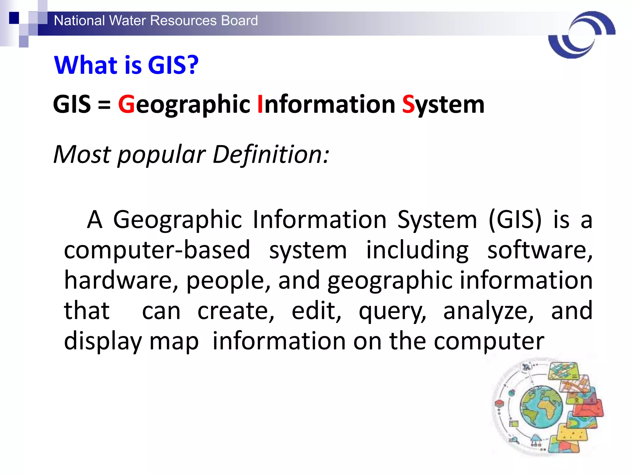 FINAL LESSON 3--GIS-Overview of GIS.pptx | Geography | Science