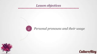 Basic Spanish | Lesson 3 | Personal pronouns (I, you, he, she, they and ...