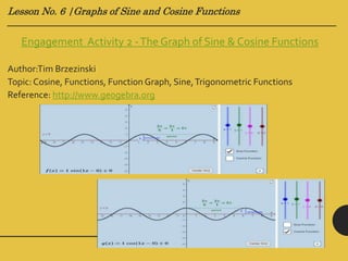 Lesson no. 6 (Graphs of Sine and Cosine Functions) | PPTX