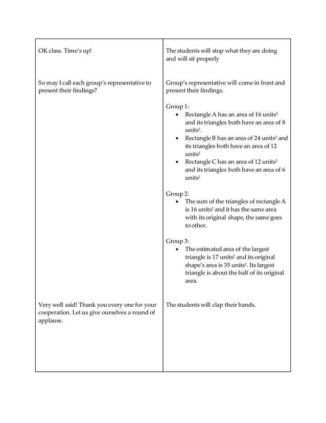 Final lesson plan in Math (4A's Approach) | DOCX