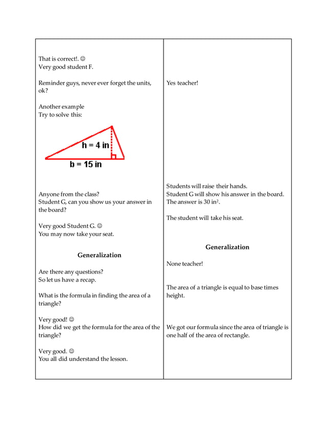 Final lesson plan in Math (4A's Approach) | DOCX