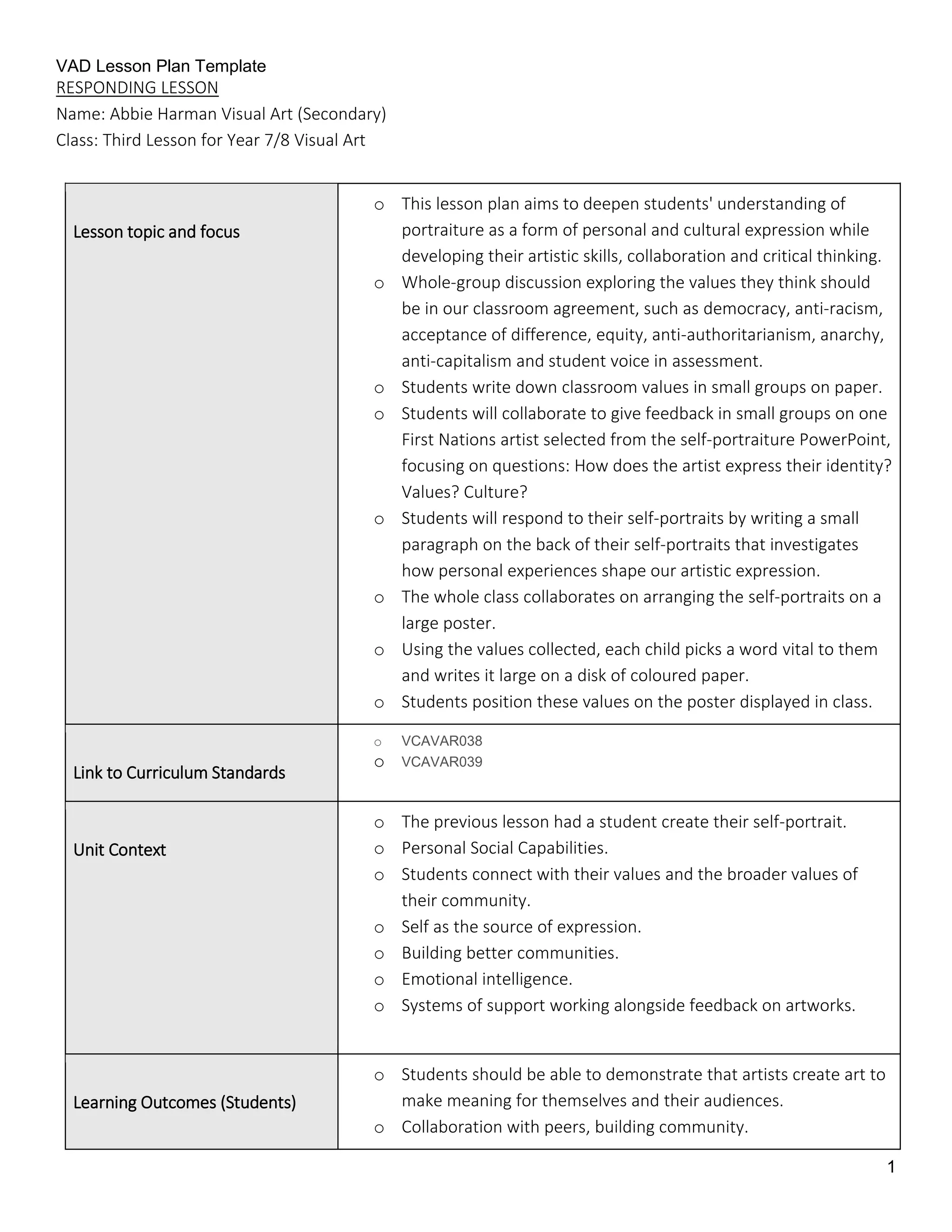 FinalLessonPlanResponding.docxnknknknknknk | DOCX
