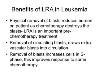 Final leukapheresis | PPT