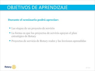 El ciclo de un proyecto de servicio (Primera parte): Introducción | PPTX