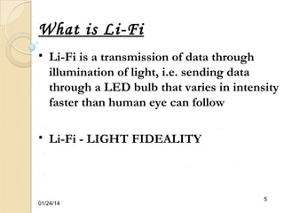 lifi tech | PPT