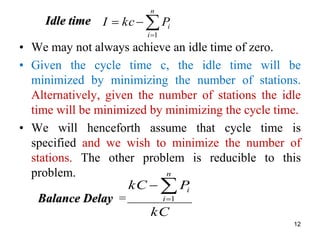 final Line balancing slide12.ppt