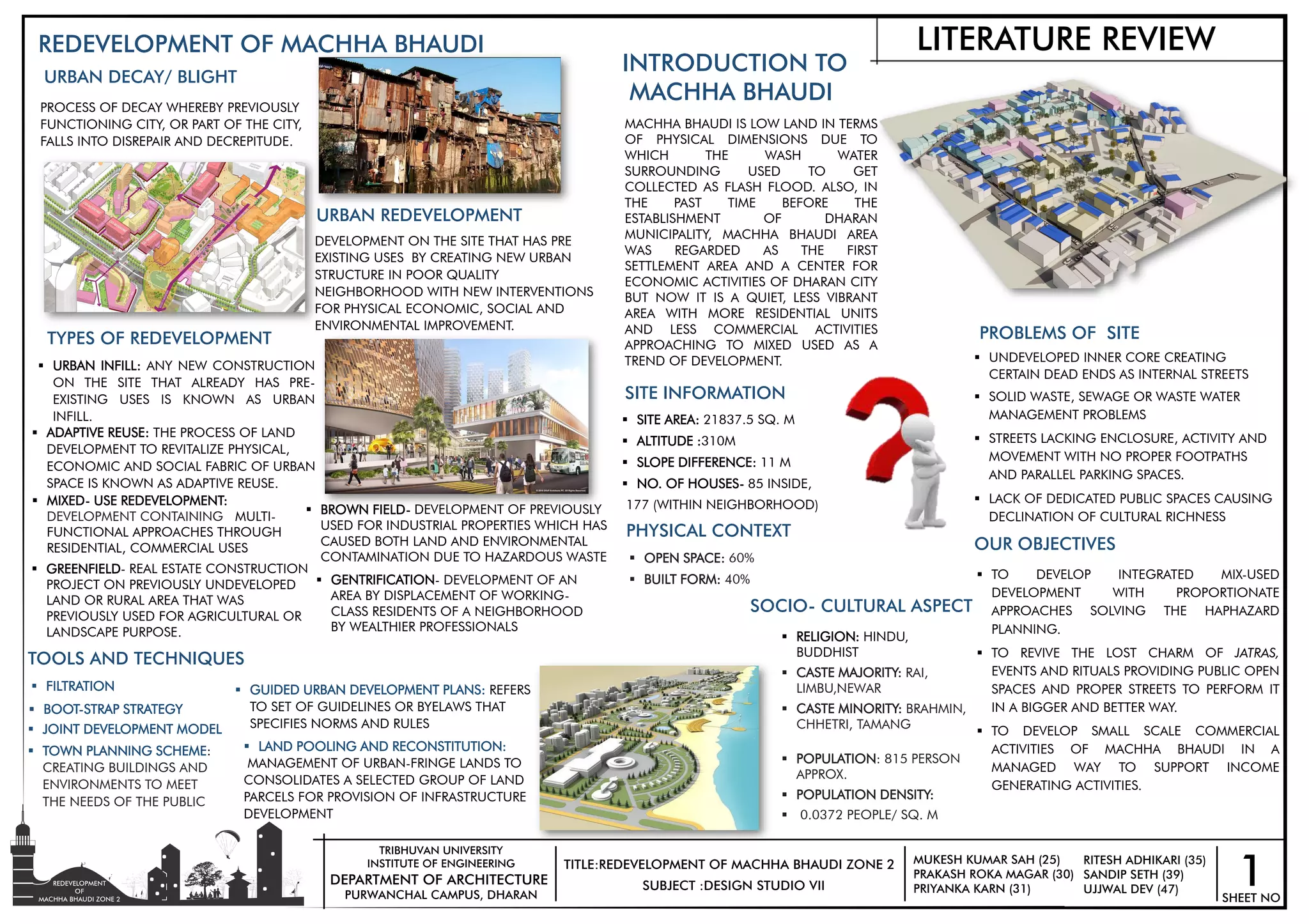 Literature review and case study of Redevelopment | PDF