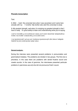 Language learner profile | DOC | Educational Assessment | Education