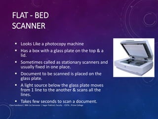 Touch Screens and Scanner | PPT