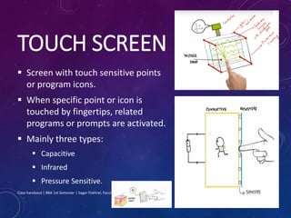 Touch Screens and Scanner | PPT
