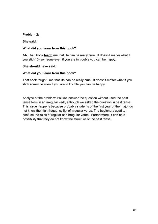 Language Learning Profile. | DOC