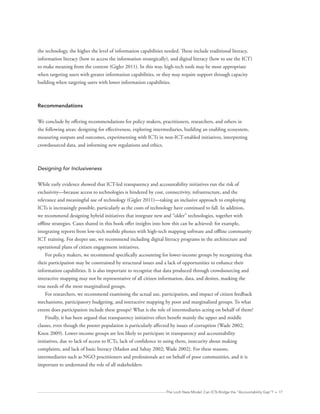 The Loch Ness Model-Can ICTs Bridge the “Accountability Gap”? | PDF